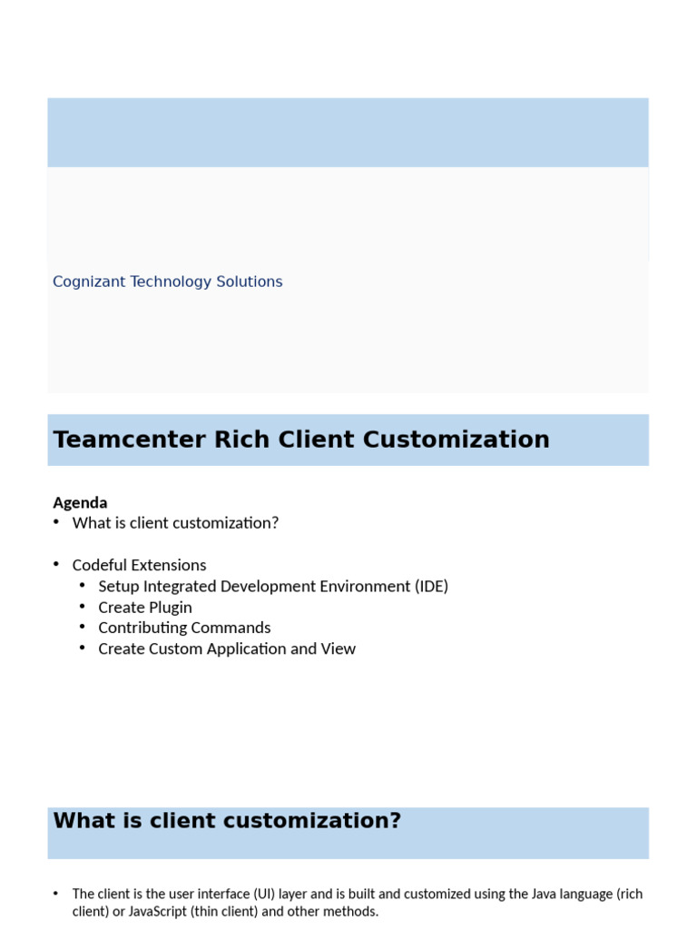 Development - Client Customization - Draft | PDF | Eclipse (Software) | Integrated Development ...