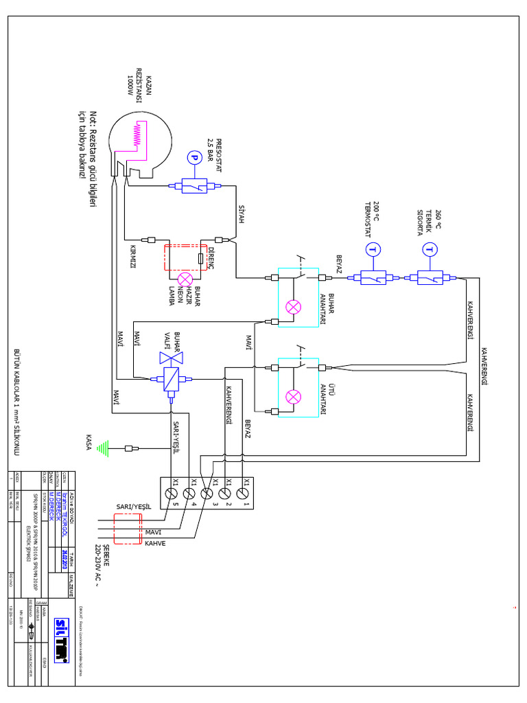 SPR MN 2000 2010 Elektrik Semasi | PDF