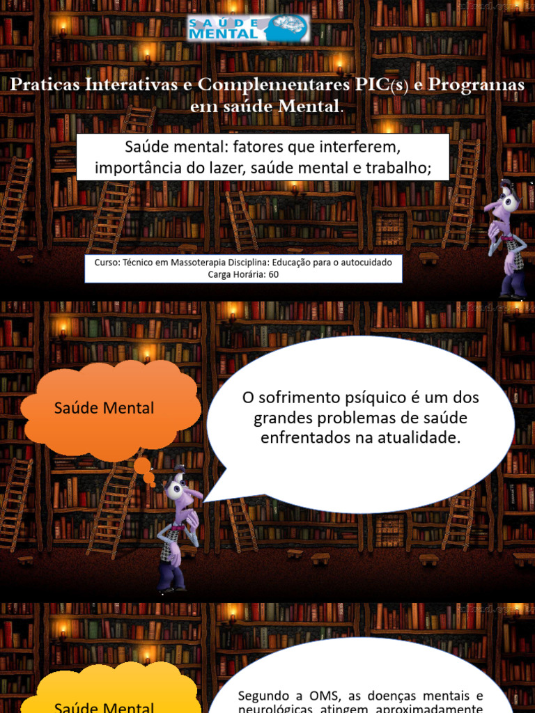 Praticas integrativas e complementares do sus | PDF | Depressão | Psicologia