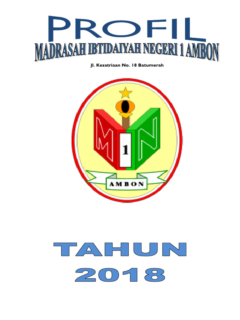 Profil Madrasah Ibtidaiyah Negeri 1 Ambon | PDF