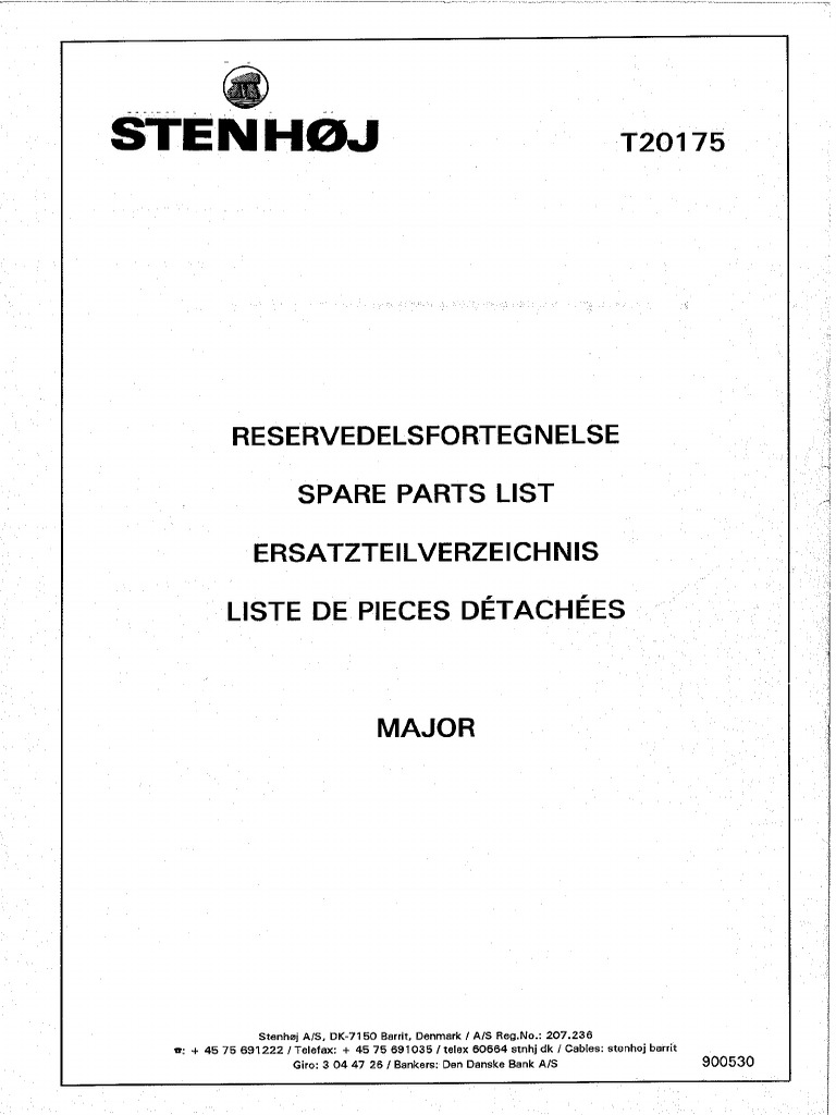 Stenhoj Lift | PDF