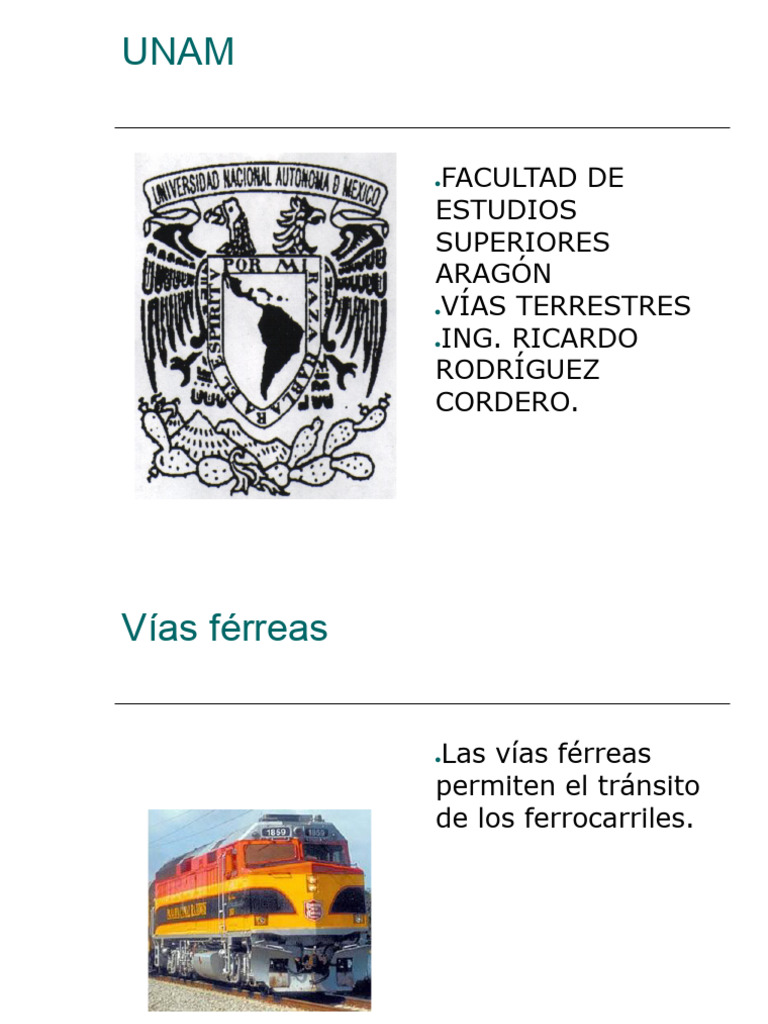 Vías ferreas | PDF | Transporte ferroviario | Infraestructura ferroviaria