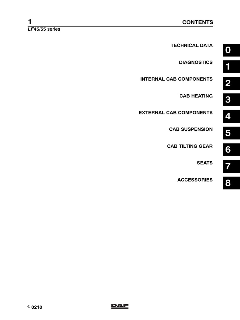 Truckmanualshub.com_Group 1 - Cab | PDF | Airbag | Seat Belt