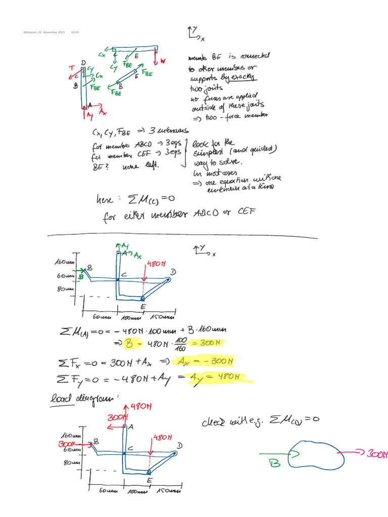 Frame and Machine Lecture Notes | PDF