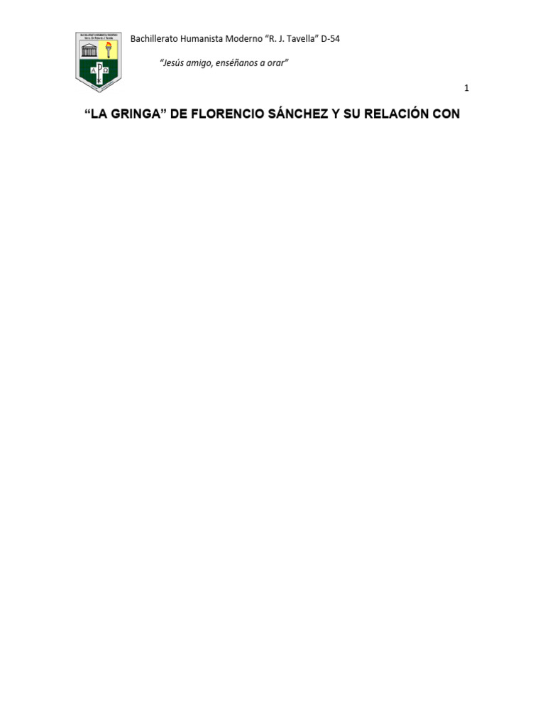 La Gringa | PDF | Inmigración