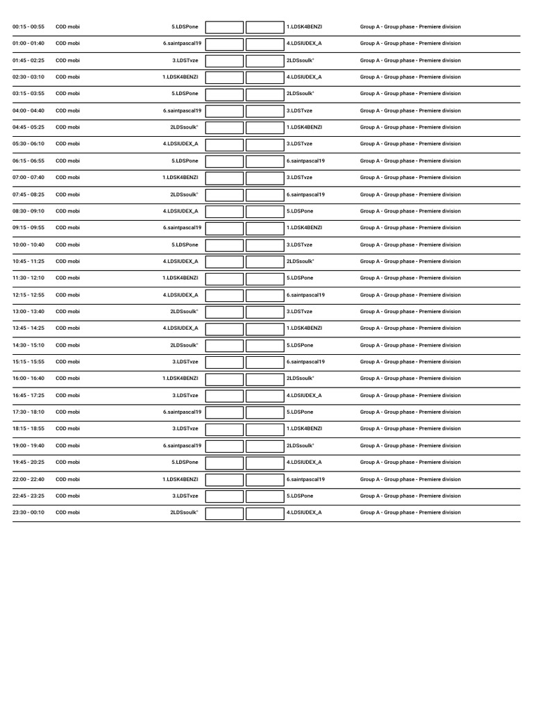 Eurocopa 2021 Group A Schedule | PDF