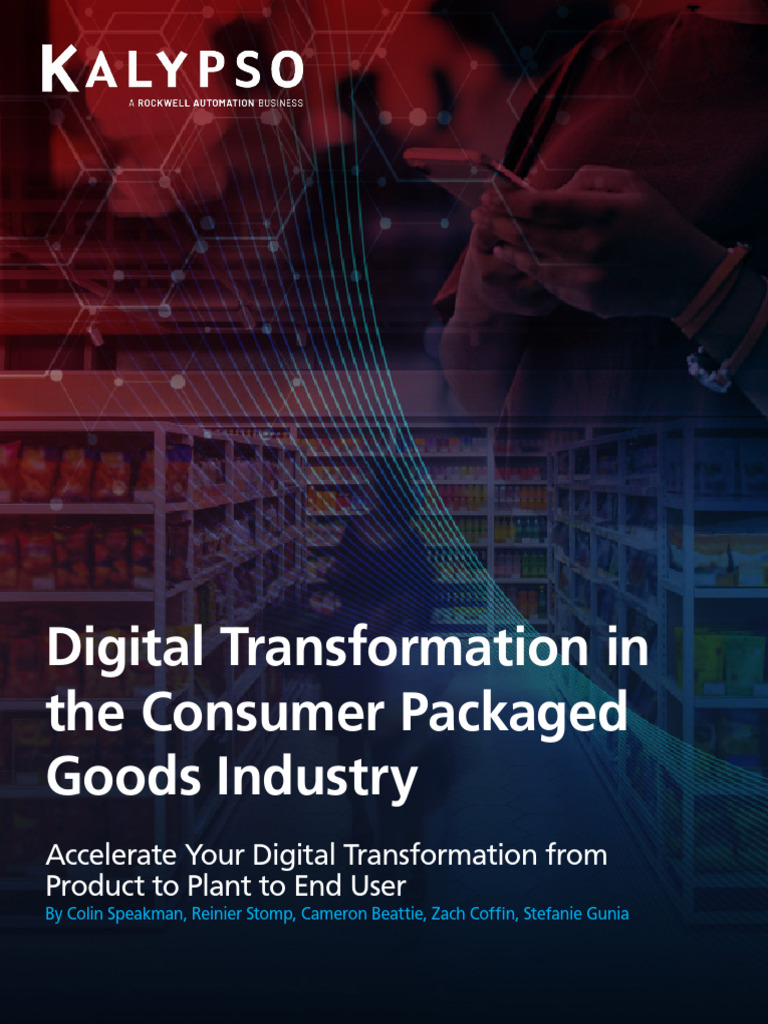 Digital Transformation in CPG eBook | PDF | Product Lifecycle | Simulation
