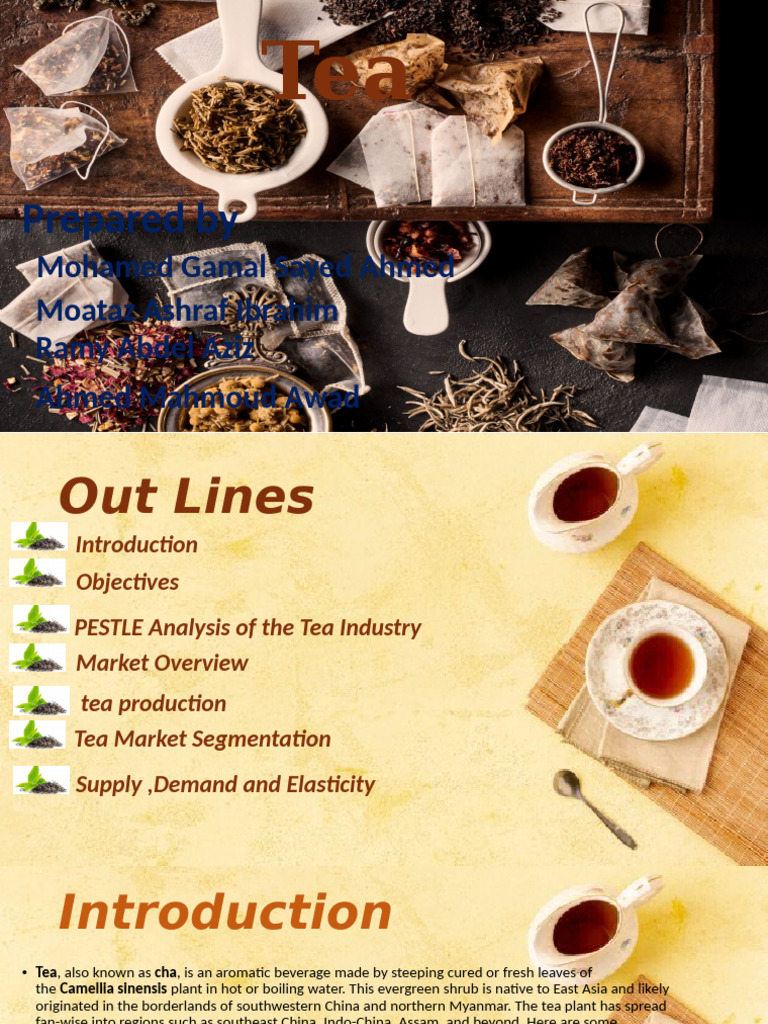Overview of Tea Industry Processes | PDF | Tea | Elasticity (Economics)