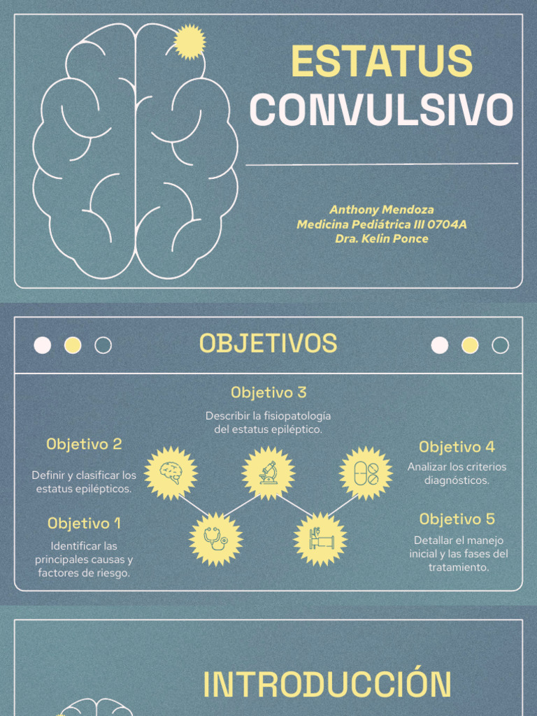 ESTATUS CONVULSIVO | PDF | Epilepsia | Desórdenes neurológicos