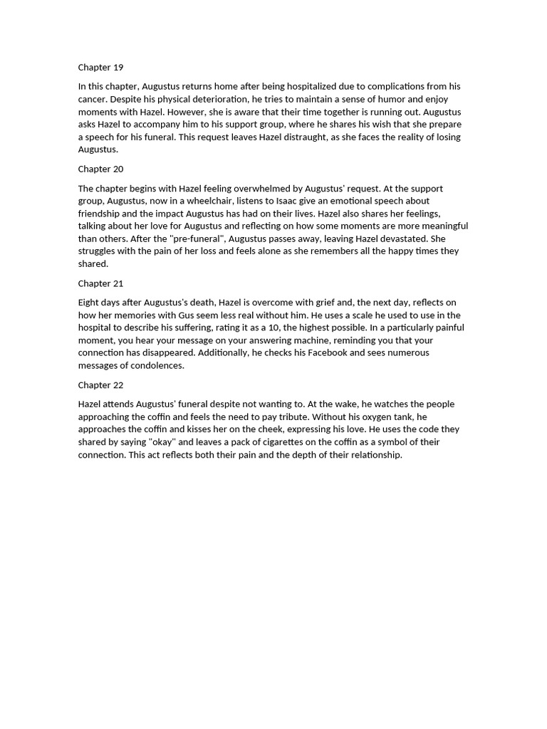 Chapter 19-22: Augustus's Decline | PDF