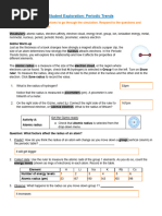 Periodic Trends Simulation Answer Key | PDF | Ion | Atoms