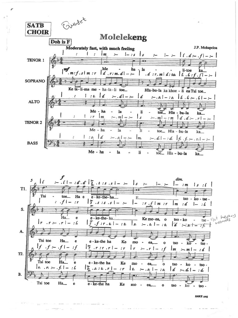 Molelekeng 1 | PDF