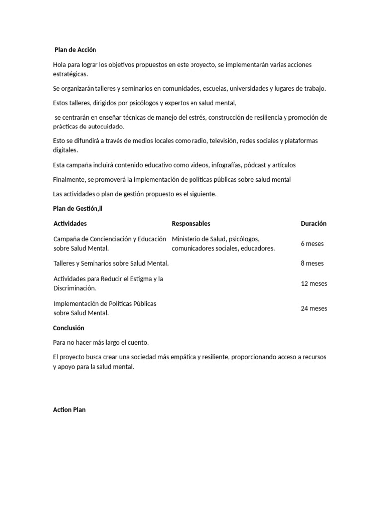 Estrategias para Mejorar la Salud Mental | PDF | Sicología