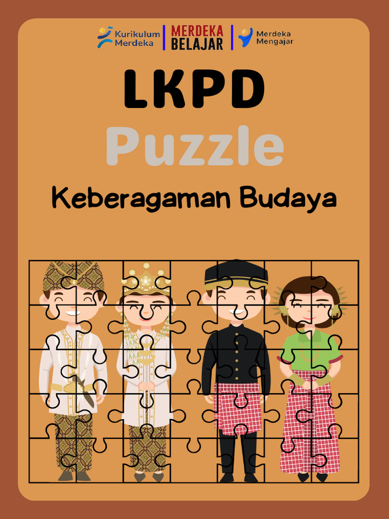 LKPD Puzzle Keberagaman Budaya - 20241022 - 184742 - 0000-1 | PDF | Griya & Taman
