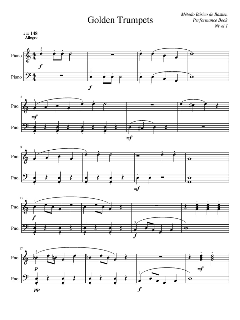 9) Golden Trumpets | PDF