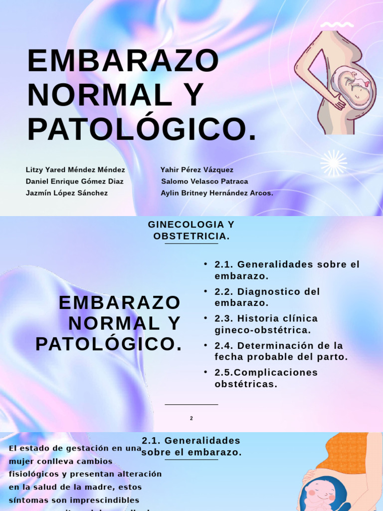 Embarazo Normal y Patológico, Cielito2 | PDF | El embarazo | Aborto