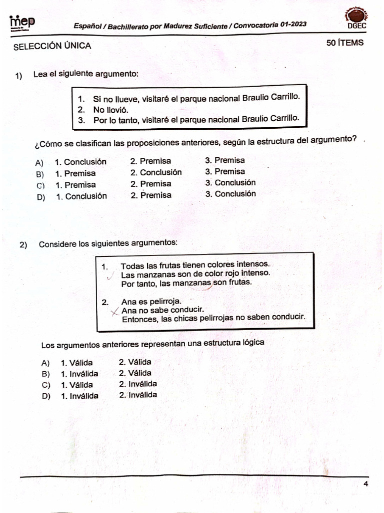 Español BXM 01 2023 1 | PDF