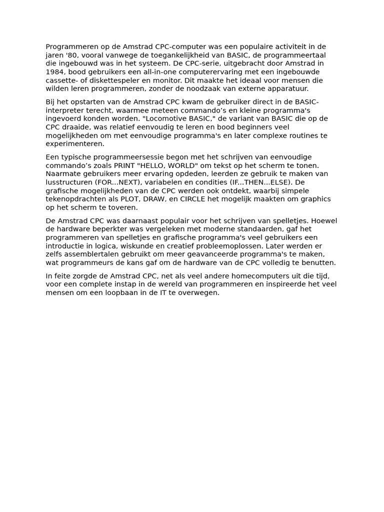 CPC Programming | PDF