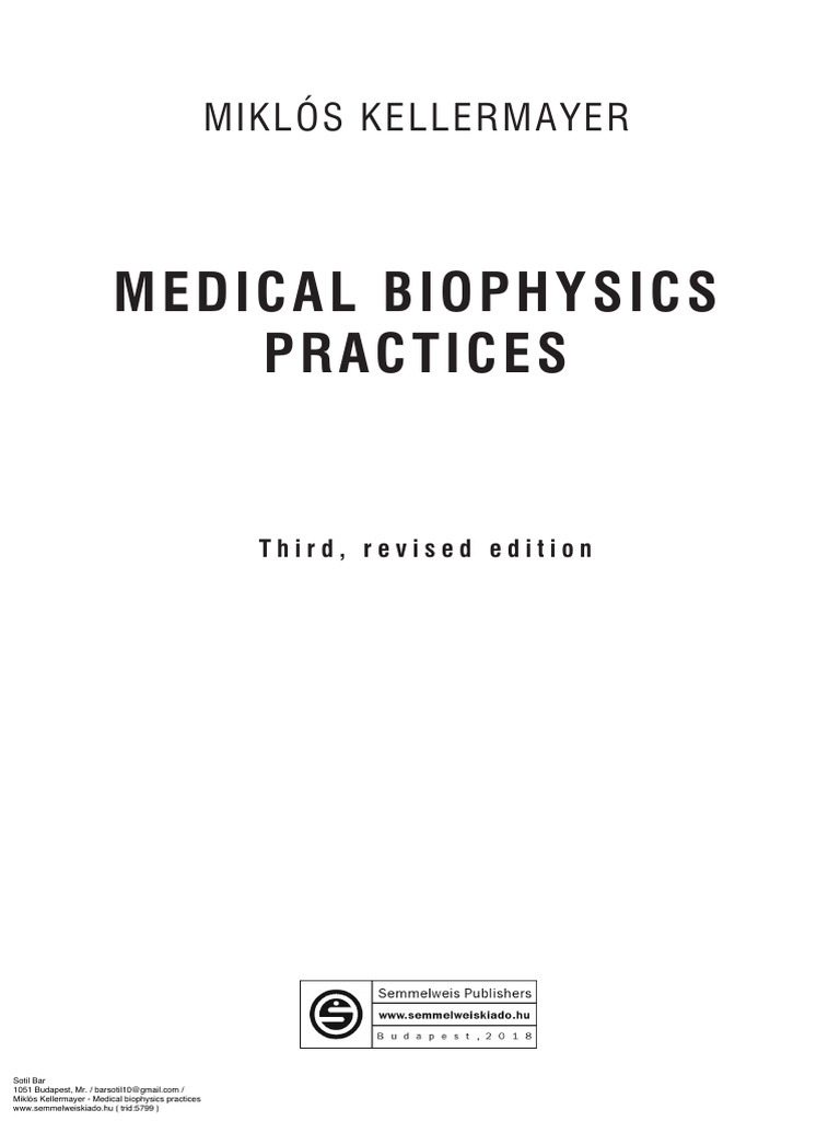 Biophysics Lab Book | PDF | Optics | Electrodynamics
