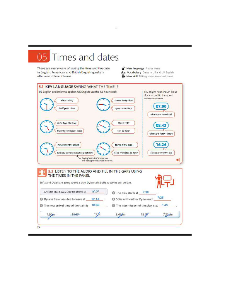 Cours Book-Practice Book United 5 | PDF