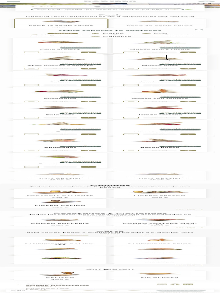 Sándwiches, Menús y Más - Comida para Llevar Rodilla | PDF | Cocina ...