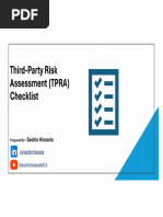 ITAC Audit Checklist Overview | PDF | Databases | Backup