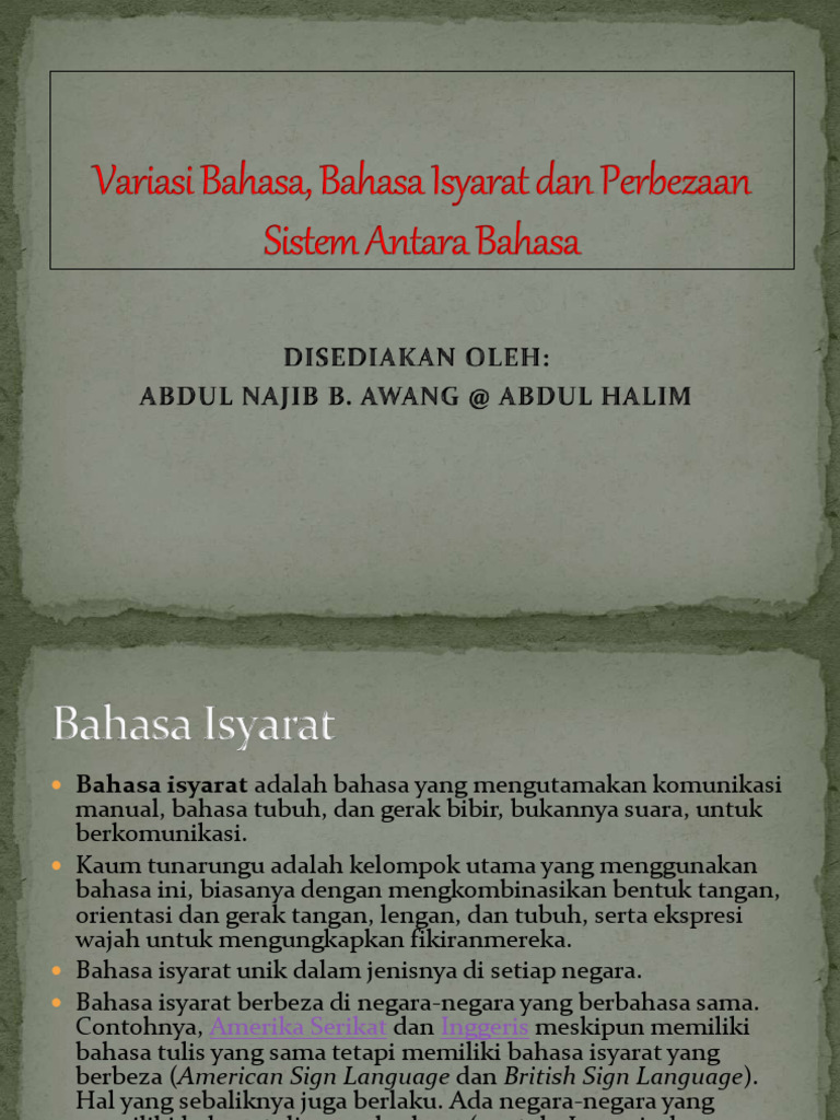 Kuliah 2 Variasi Bahasa | PDF