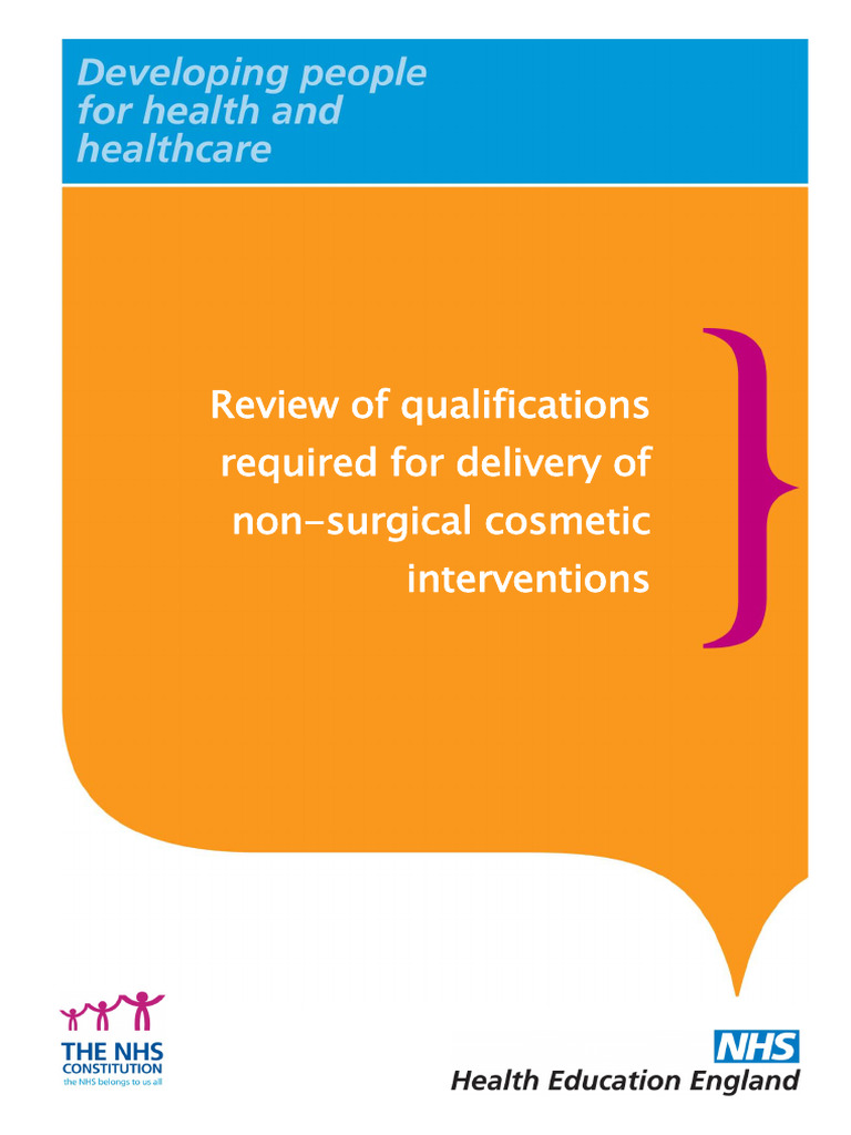 Non-Surgical Cosmetic Interventions Review | PDF | Mental Disorder ...