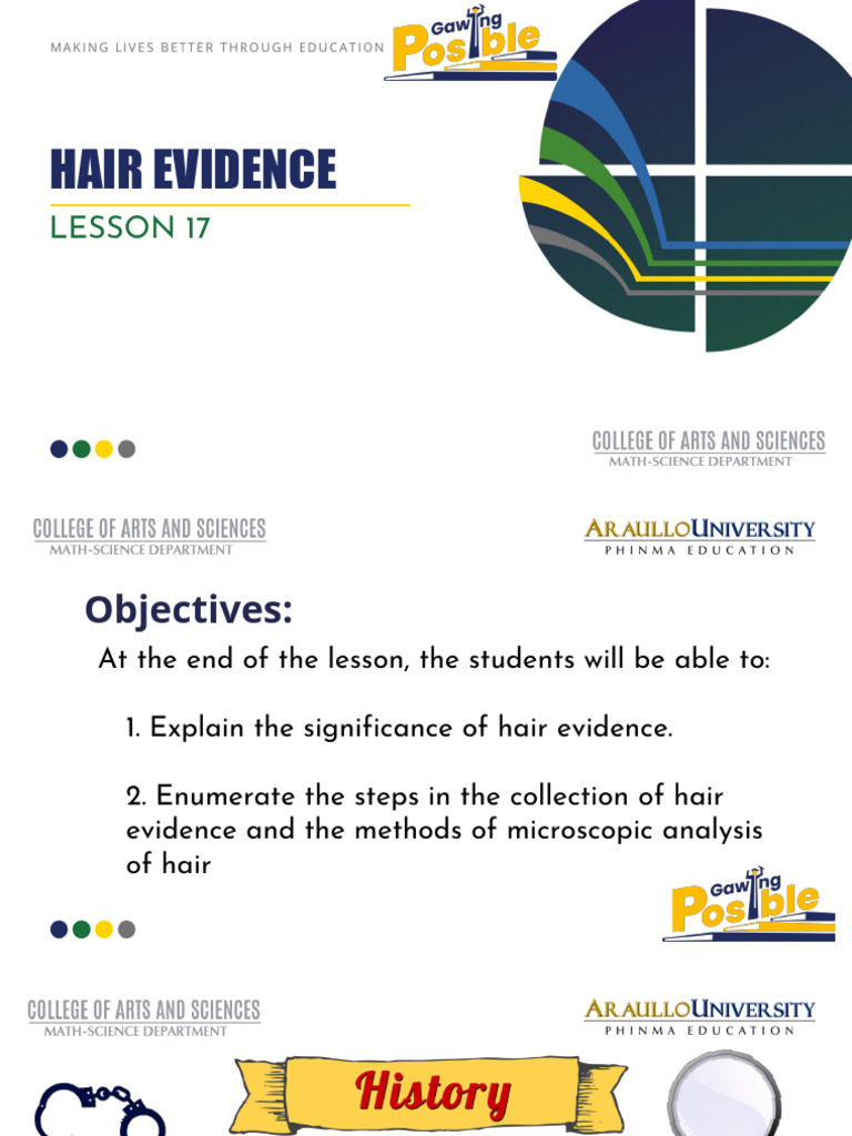 Forensic Hair Evidence Collection Guide | PDF | Hair | Crime Scene