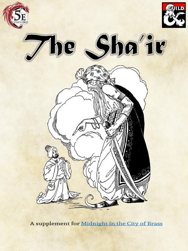 The Sha Ir (Warlock and Wizard Options) | PDF