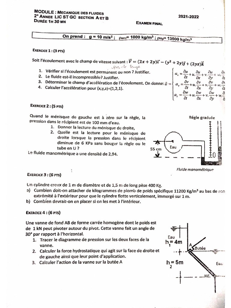 Révision MDF | PDF