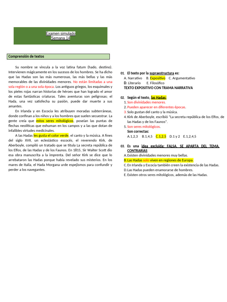 s14 XXMN C3 | PDF | Hadas