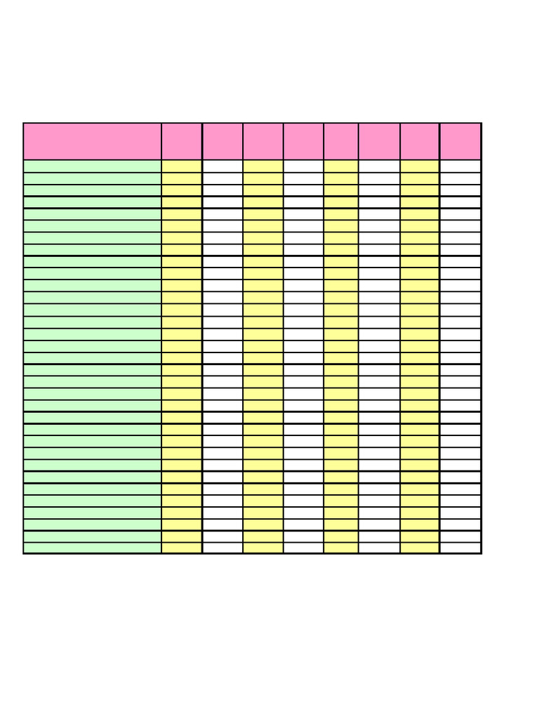Tabla de Medidas Dama | PDF