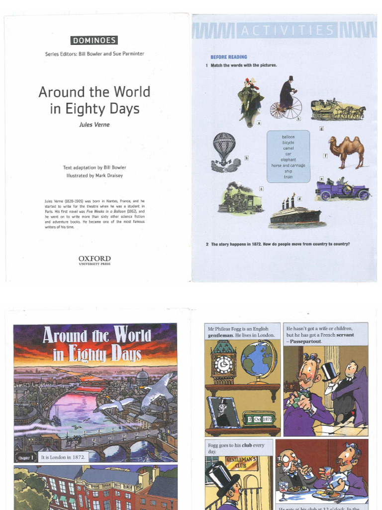 Around The World in Eighty Days | PDF