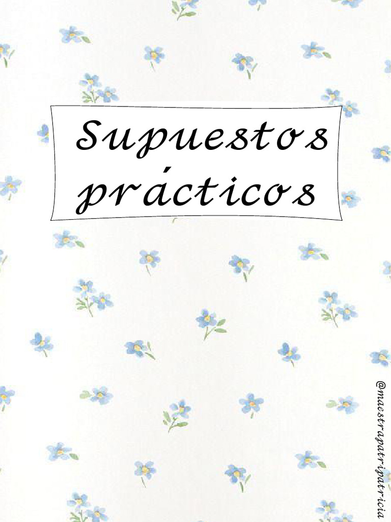 Portada Supuestos Practicos | PDF