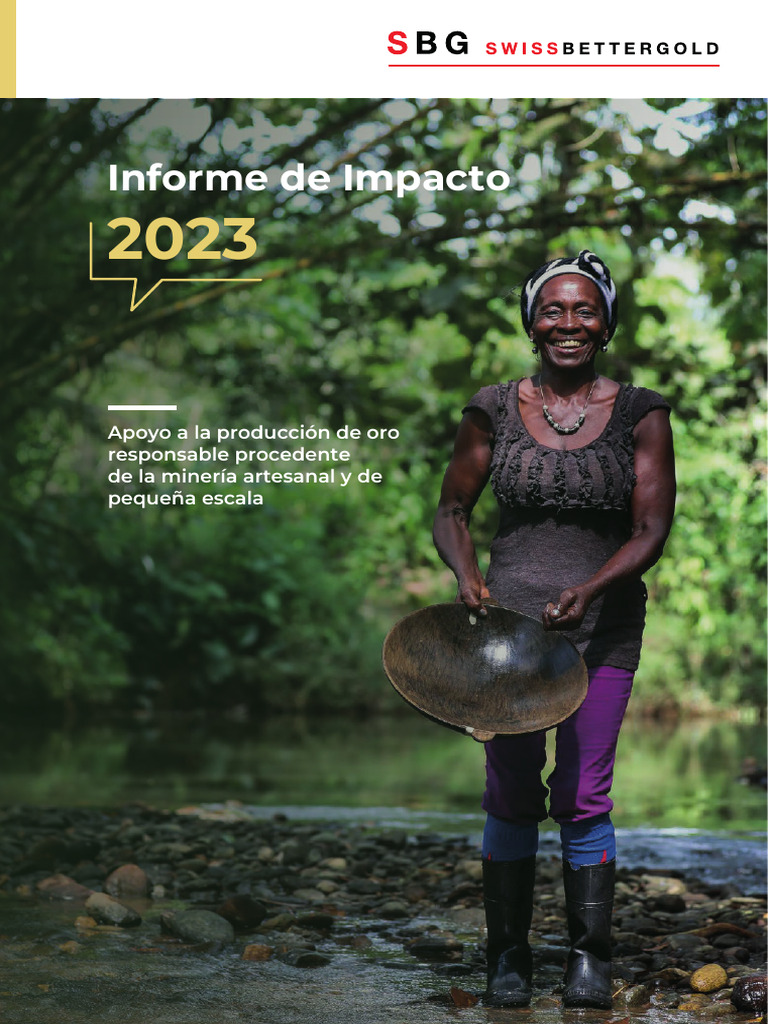 Reporte de Impacto 2023 SGB Espanol Final 1 1 | PDF | Minería | Mercurio (Elemento)