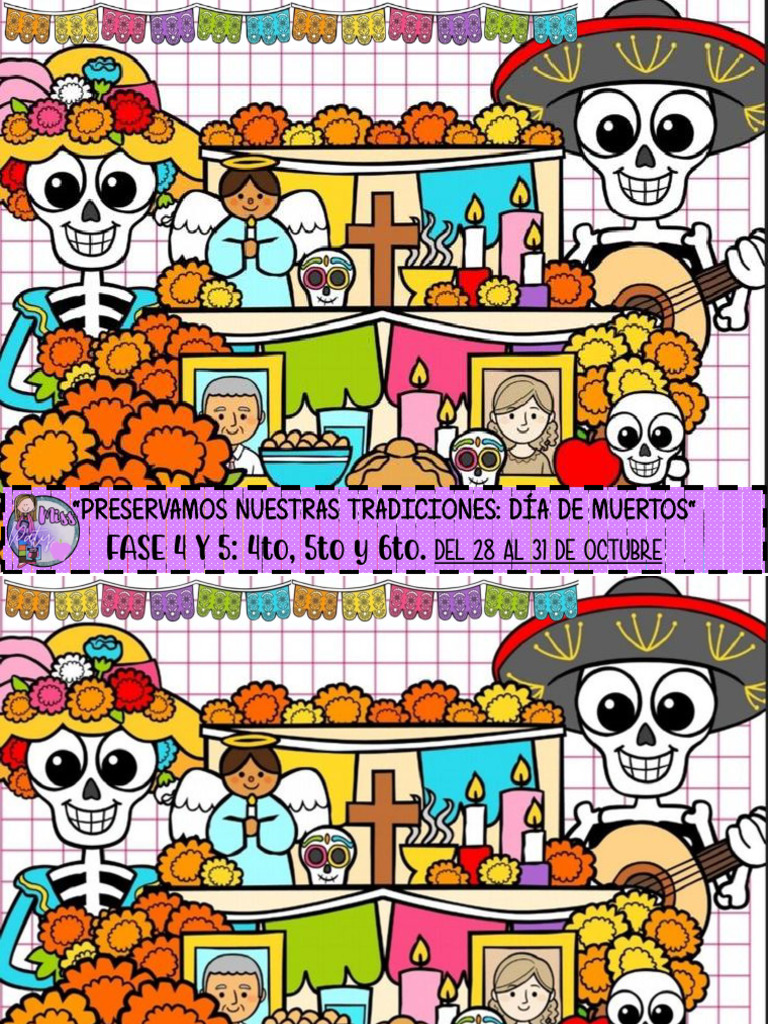 Proyecto Escolar Día de Muertos | PDF