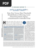 Askling Protocol | PDF | Physical Therapy | Knee