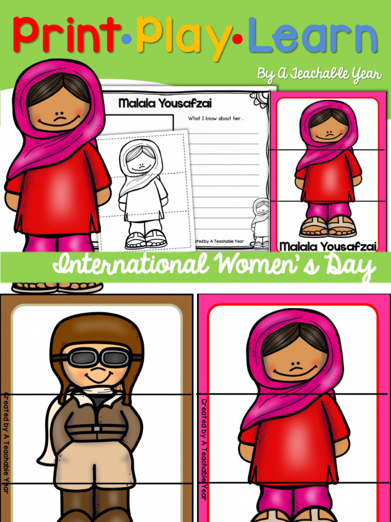 International Womens Day Worksheets | PDF
