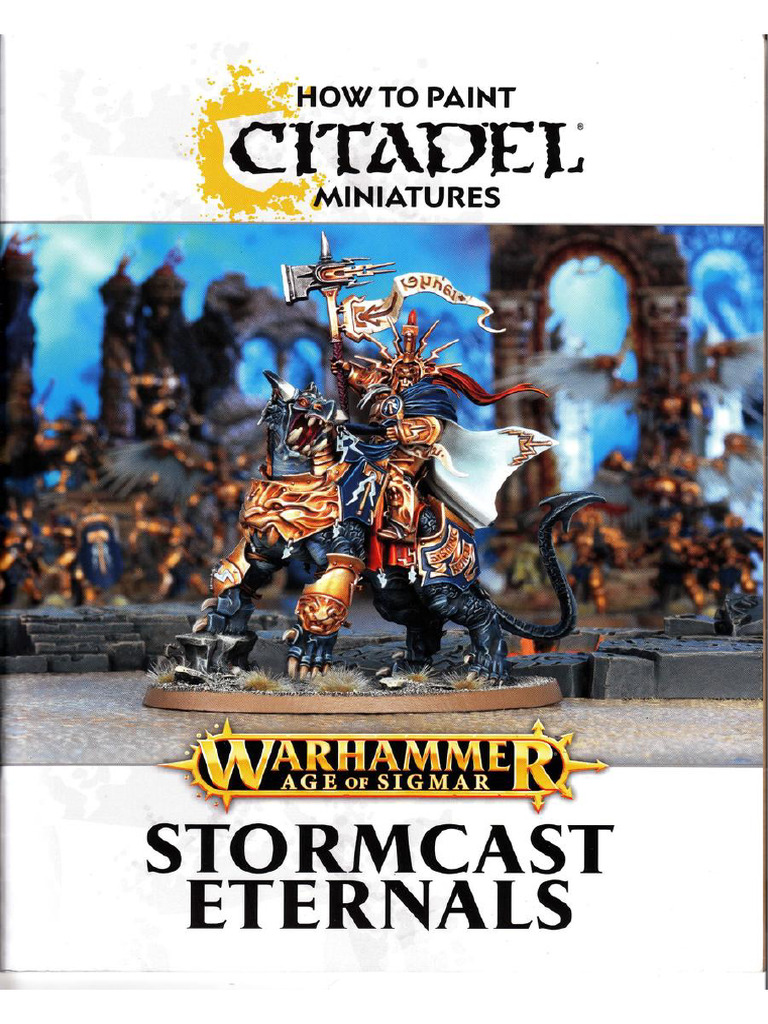 Warhammer Age of Sigmar Painting Guide Stormcast Eternals PDF PDF Free ...