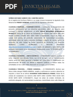 Modelo de Minuta de Poder General | PDF | Ley común | Justicia