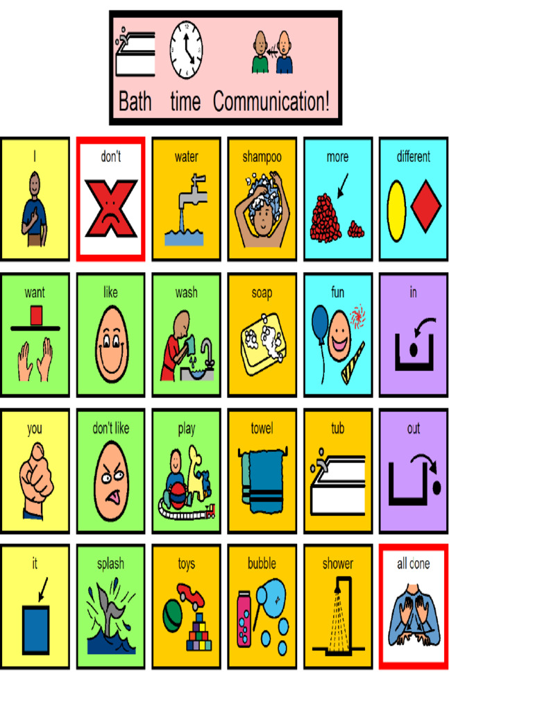 Core Board Bath Time | PDF