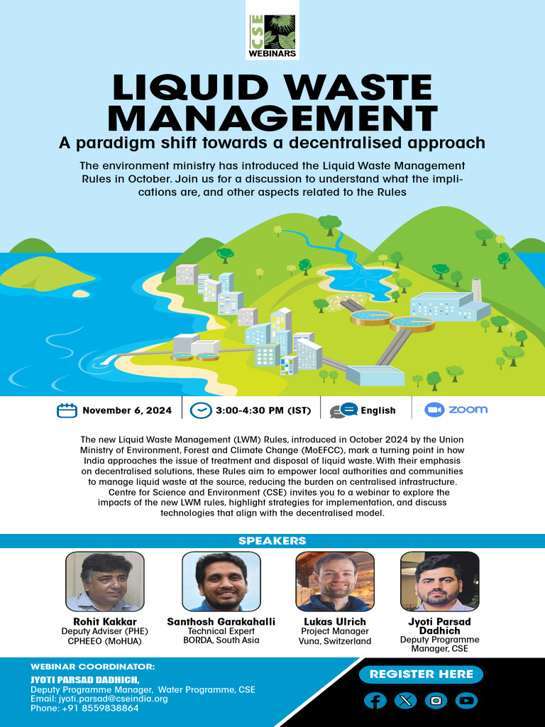 New Liquid Waste Management Rules Webinar | PDF