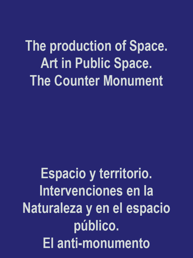 Counter Monuments | PDF