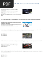 Examen Teorico Intrant Compress | PDF | Tráfico | Licencia de conducir