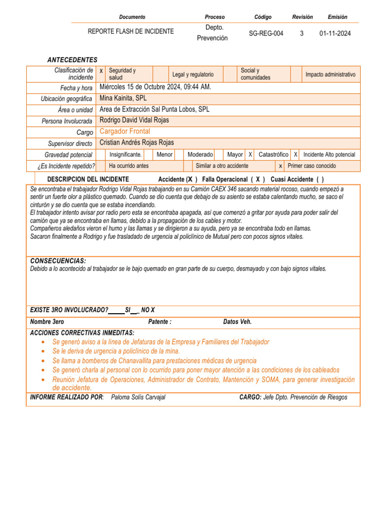 Informe Flash 4 | PDF