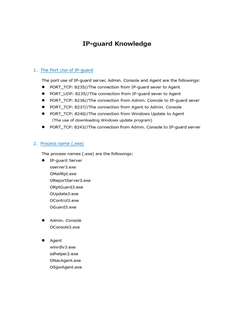 IP Guard Knowledge 1 | PDF | Icon (Computing) | Windows Registry