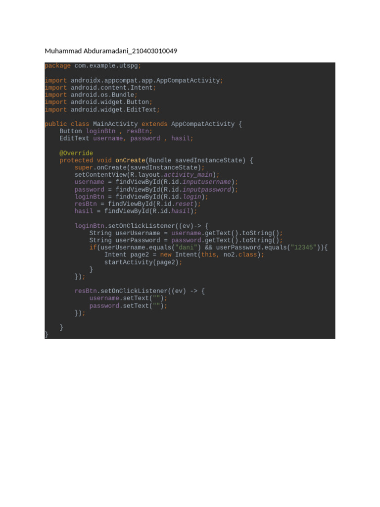 UTS Pemrograman Bergerak | PDF | Information Appliances | Embedded Linux