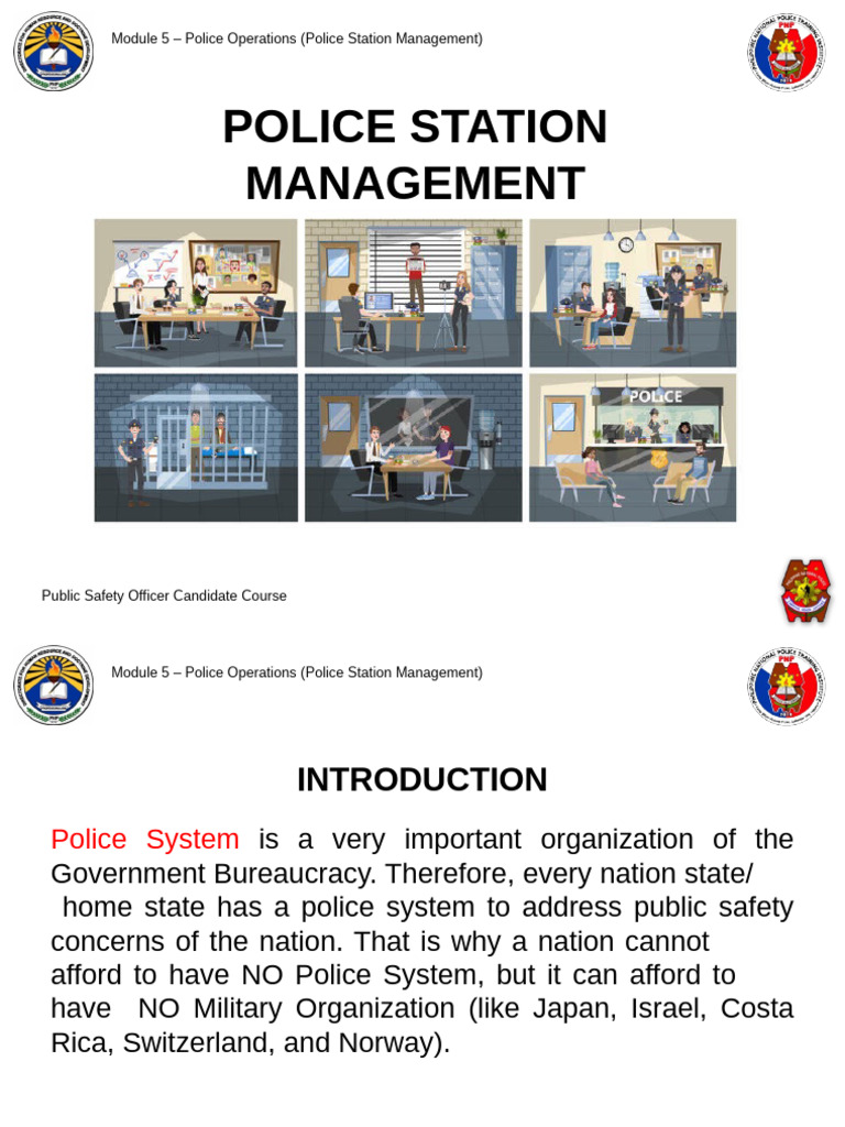 Police-Station-Management - Sir Makmod | PDF | Police | Patrol