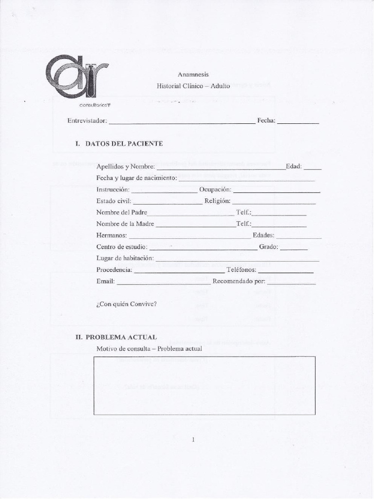 Anamnesis .... | PDF